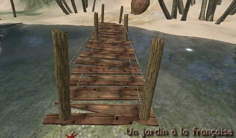 Second Life Marketplace - OLD WOOD BRIDGE COPY - tiki bridge - bridges ...