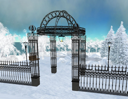 Second Life Marketplace - Bridget's Victorian Wrought Iron Entrance and ...