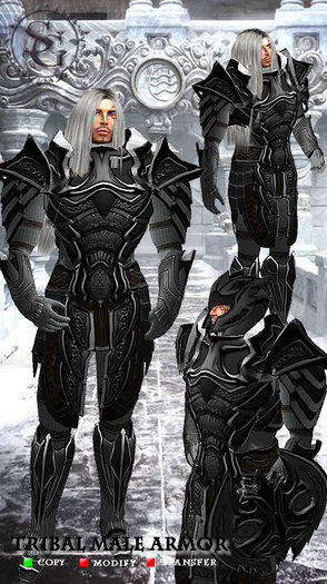 Second Life Marketplace - Tribal Male armor