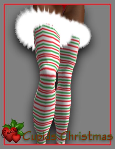 Second Life Marketplace Candy Striped Stockings