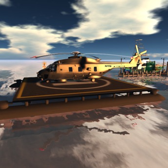 Second Life Marketplace - Floating Helipad