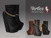 Second Life Marketplace - [ Vertice ] Black Leather - Chained Ankle ...
