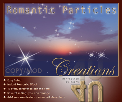 Second Life Marketplace - romantic star particles little floating star ...