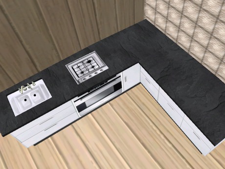 Second Life Marketplace - 100% Mesh Kitchen Full Perms