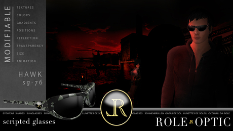 Second Life Marketplace - ROLE OPTIC - Hawk (women)