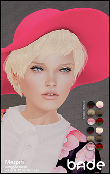 Second Life Marketplace - [bade] Megan FADES