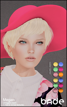 Second Life Marketplace - [bade] Megan COLORS