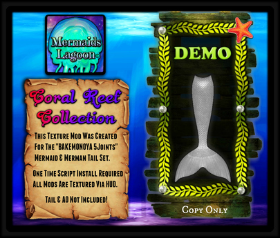 Second Life Marketplace - .*. Mermaids Lagoon .*. - Coral Reef Collection - DEMO