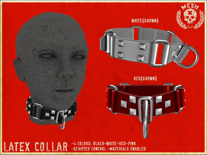 Second Life Marketplace - SISU\\ Latex Collar