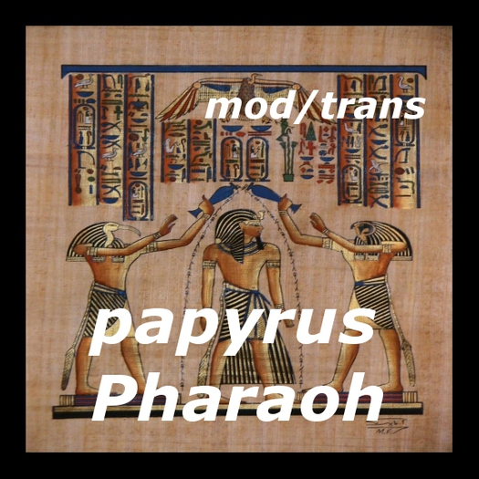 Second Life Marketplace - Egypt - papyrus Pharaoh 1
