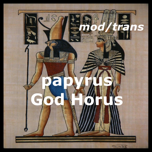 Second Life Marketplace - Egypt - papyrus God Horus