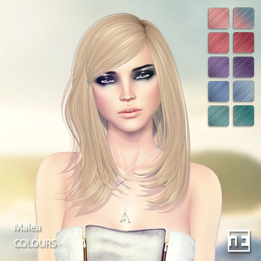 Second Life Marketplace - TRUTH HAIR Malea (Mesh Hair) - colours