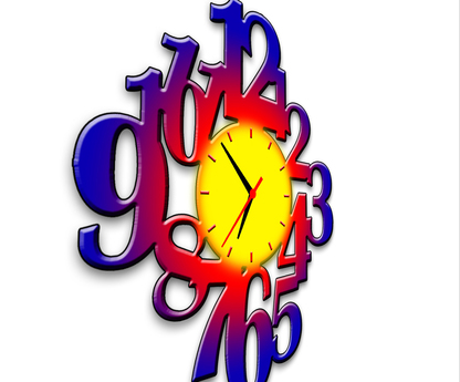 Second Life Marketplace - Crazy Clock .. CUTOUT .. Working Clock .. SL TIME