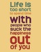 Second Life Marketplace - Life is too short Poster
