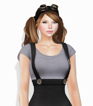 Second Life Marketplace - MI960430 MI Steampunk Ponytail Hair