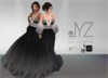 Second Life Marketplace - - LYZ - Elle Gown Onyx (FitMesh) + Appliers