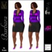 Second Life Marketplace - JCD Barbara Purple Suit w/Appliers (bagged)
