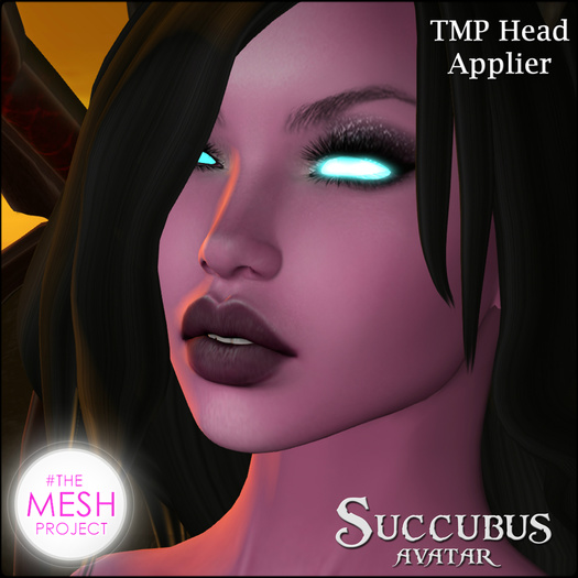 Second Life Marketplace - .:.CoCoChes.:. Succubus TMP Head Installer
