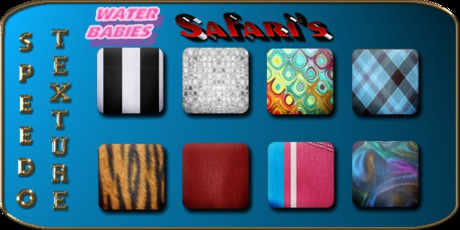 Second Life Marketplace - WB Safari's - Mens Basic Speedo Asst 1