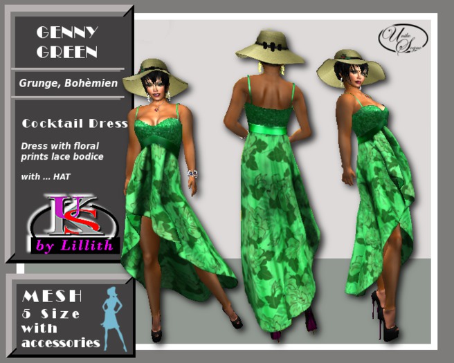 Second Life Marketplace - UKS-by-Lillith-GENNY GREEN