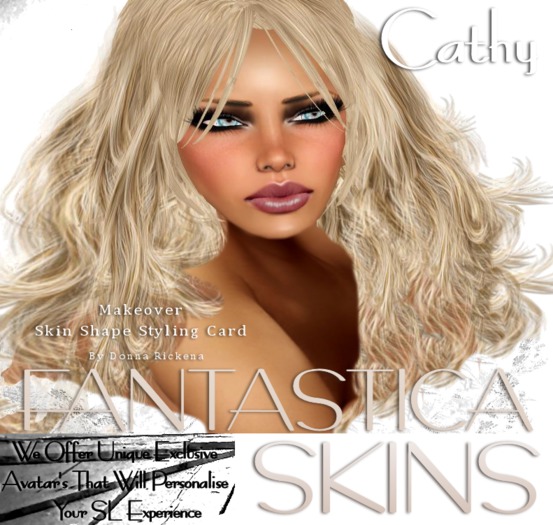 Second Life Marketplace - *#*Cathy Dark Tan Skin's 1 Shapes Fat Pack