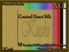 Second Life Marketplace - Crested Heart Silk Fabric Solids Seamless ...