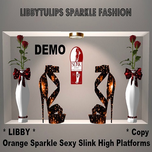 Second Life Marketplace - * Libby * DEMO Sparkle Sexy Slink High Platform