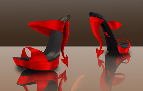 Second Life Marketplace - ~Blacklace Lounge~ Miss D'evil Heels DEMO