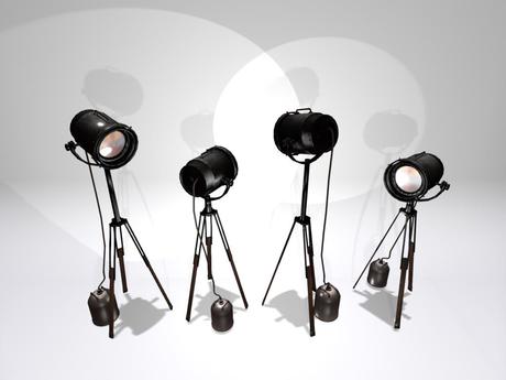 Second Life Marketplace - PRO-Series Vintage Limelight Spot & Fill ...