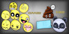 Second Life Marketplace - [geek.] Emoji Plushie Pak Cray Cray