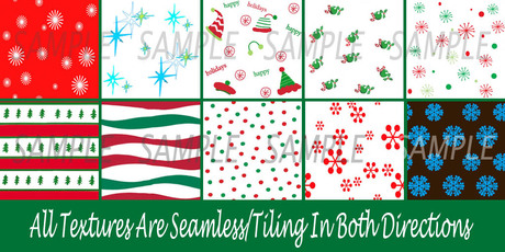 Second Life Marketplace - 10 Fun and Funky Modern Holiday Gift Wrap ...