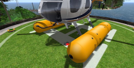 Second Life Marketplace - Floats for MD500E **S&W*