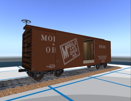 Second Life Marketplace - Boxcar Circa 1890s