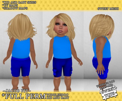 Second Life Marketplace - FULL PERM ~*Sweet Tots*~ Jacob Fit