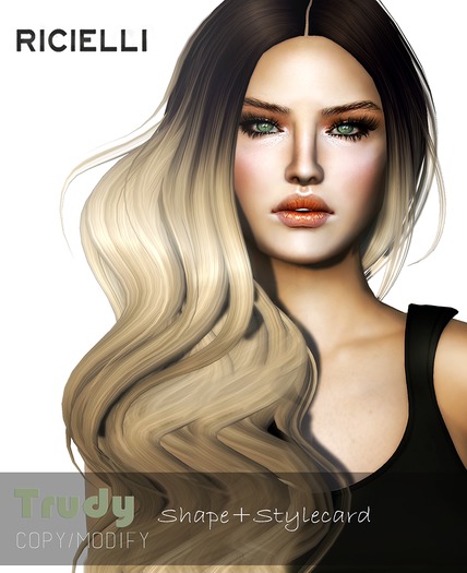 Second Life Marketplace - R.icielli - TRUDY Model Shape
