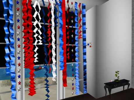 Second Life Marketplace - RWB Metallic Paper Streamers Set