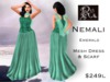 Second Life Marketplace - Nemali Emerald Dress
