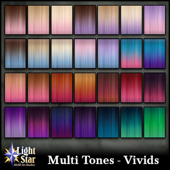 Second Life Marketplace - *LightStar-Hair-Talon-MultiTones-Vivids