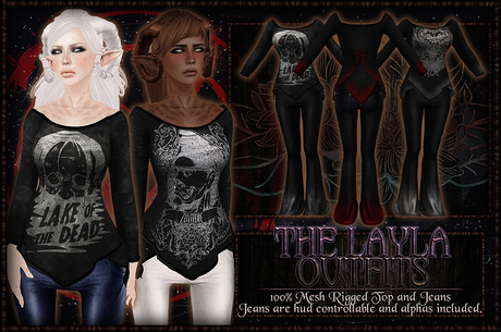 Second Life Marketplace - :[P]:-Demos:// The Layla Outfits