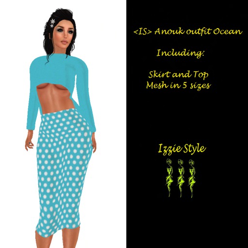 Second Life Marketplace - Anouk outfit Ocean