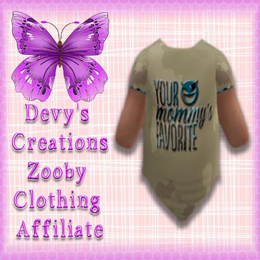 Second Life Marketplace - Devy's Creations - Favorite ( zooby outfit ) DC