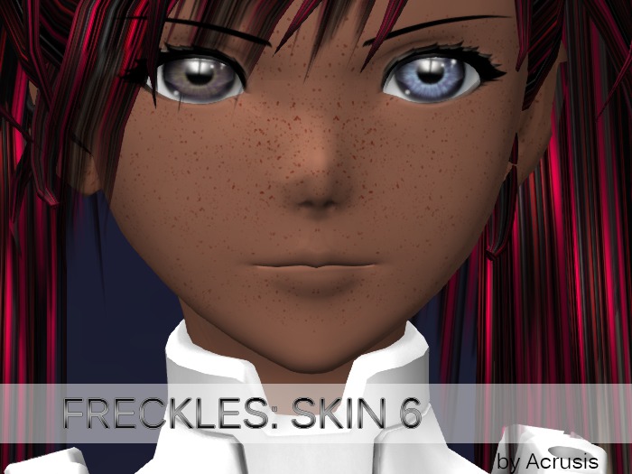 Second Life Marketplace - Rikugou Skin 6 Freckles Mod - Darkly Tanned