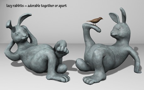 Second Life Marketplace - Lazy Rabbits Ornaments