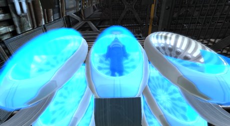 Second Life Marketplace - Cryostasis Pod by JiKun Aero v.1.00 (copy/mod)