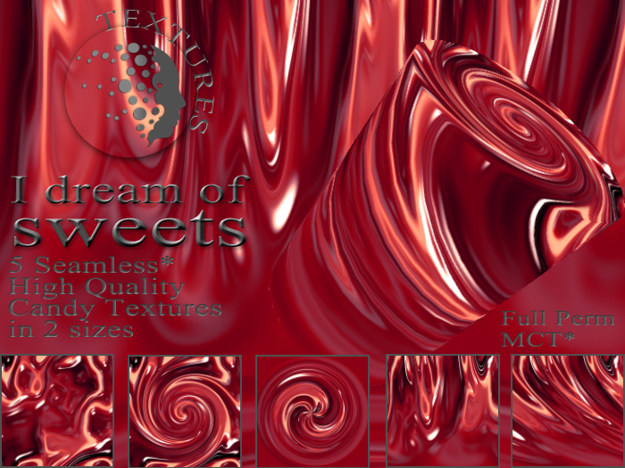 Second Life Marketplace - ~LGS~ I Dream of Sweets ~ Strawberry Swirl (5 ...