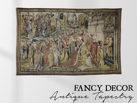 Second Life Marketplace - Fancy Decor: Mesh Antique Tapestry II