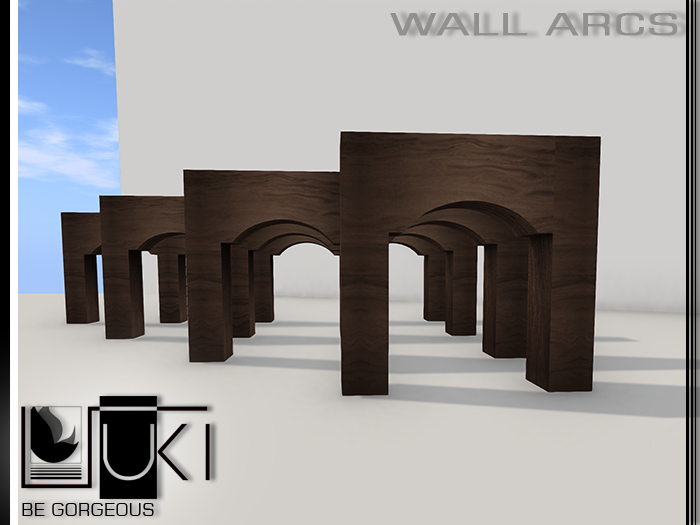 Second Life Marketplace - ::: Suki ::: Wall Arc Set 1 FULL PERM (wear ...