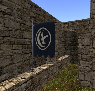 Second Life Marketplace - MESH GoT Banner three pack! House Arryn