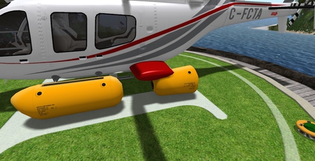 Second Life Marketplace - Floats for Bell 429 exe **S&W*
