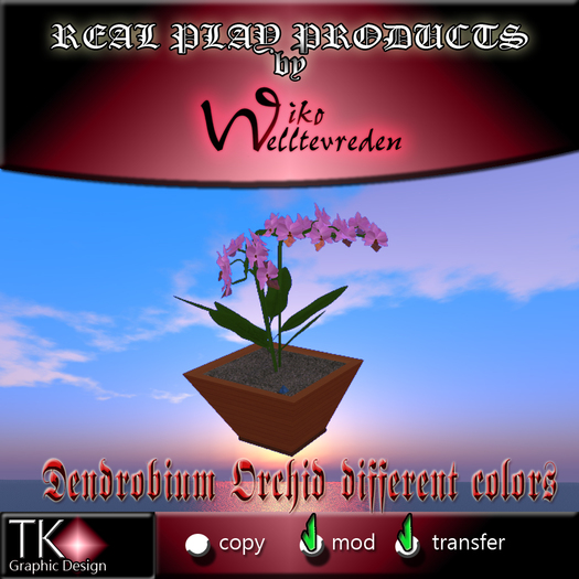 Second Life Marketplace - WIKO * Dendrobium Orchid * breedable plant